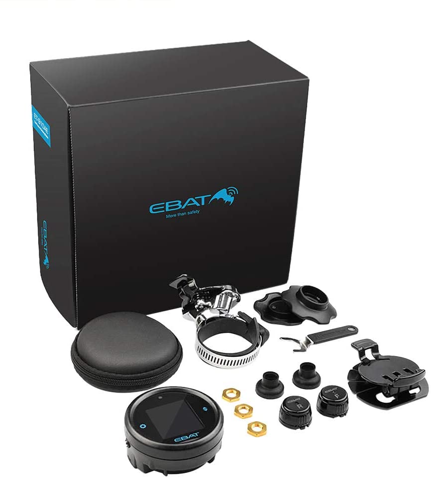 STEELMATE Motorcycle Tire Pressure Monitor System - Universal Motorcyc ...